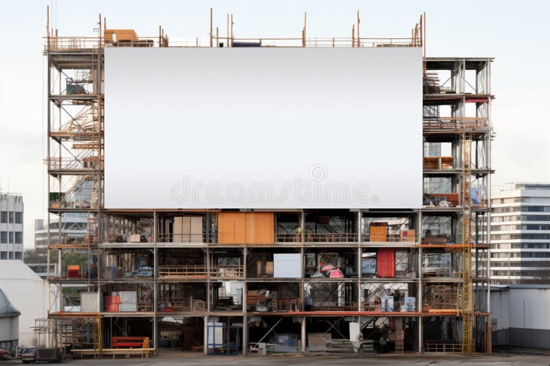 Project Planning Perfection Scaffold and Building Mock Up in a ...