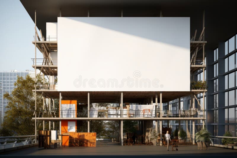 Project Planning Perfection Scaffold and Building Mock Up in a ...