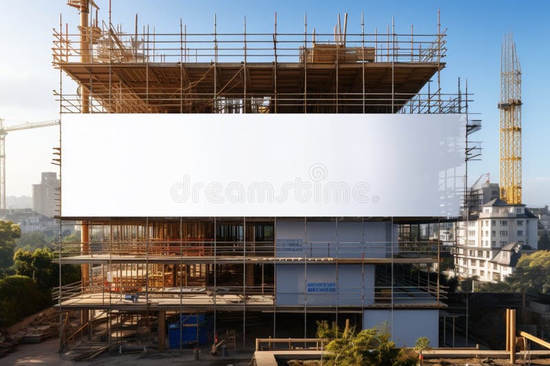 Project Planning Perfection Scaffold and Building Mock Up in a ...