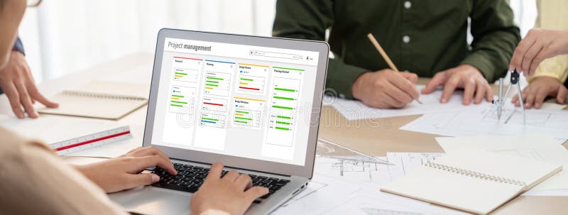 Project Planning Software for Brisk Business Project Management Stock ...