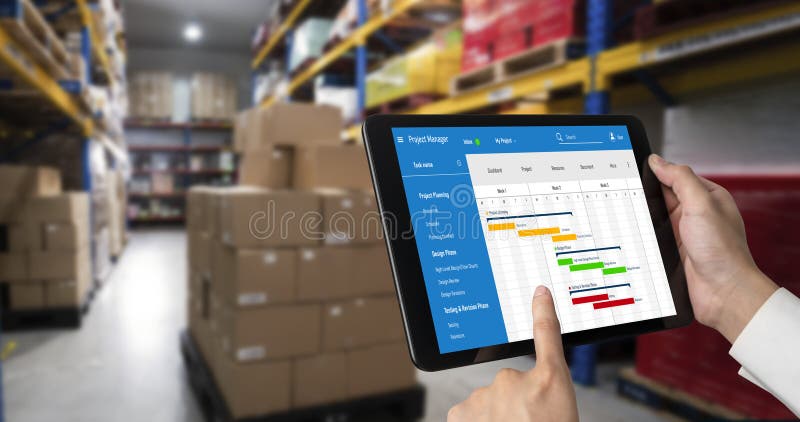 Project Planning Software for Modish Business Project Management Stock ...