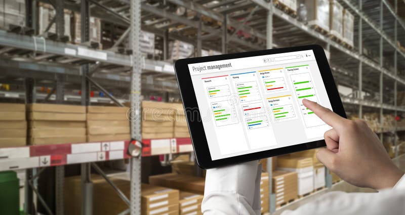 Project Planning Software for Modish Business Project Management Stock ...