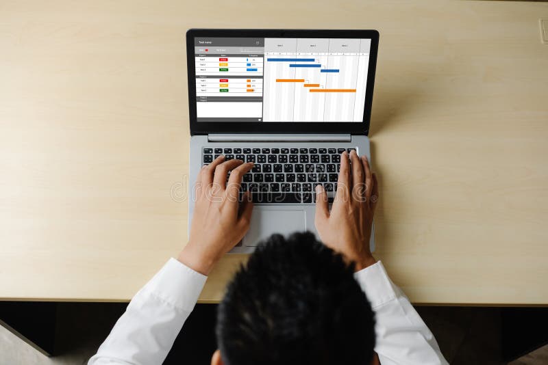 Project Planning Software for Modish Business Project Management Stock ...