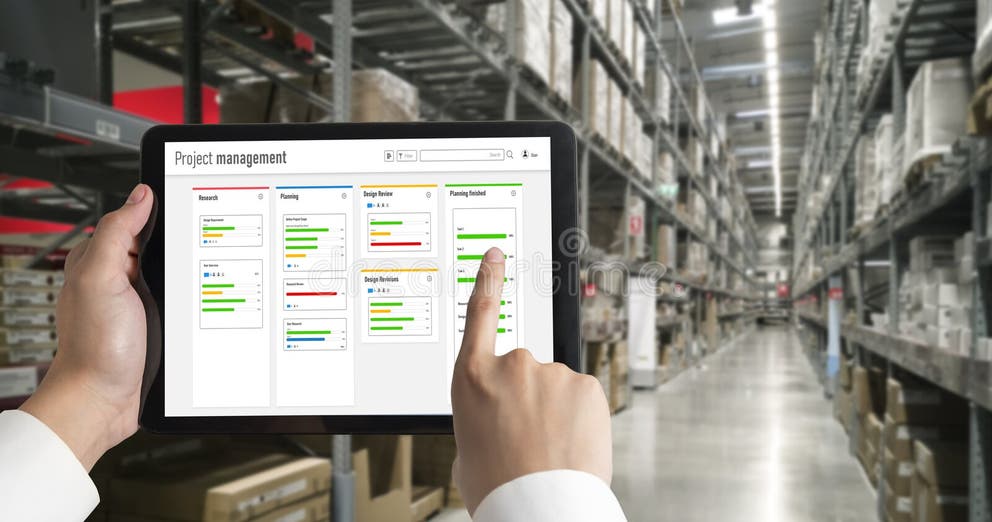 Project Planning Software for Modish Business Project Management Stock ...