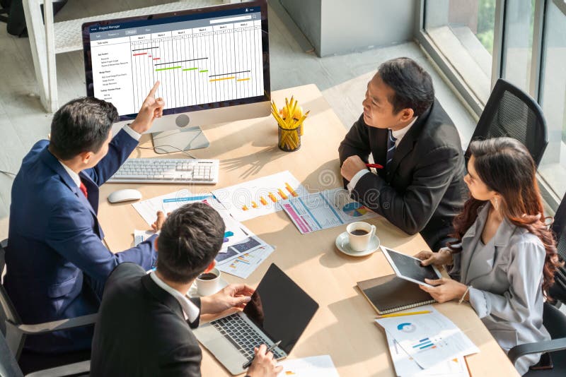 Project Planning Software for Modish Business Project Management Stock ...