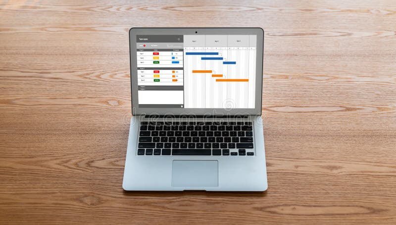 Project Planning Software for Modish Business Project Management Stock ...