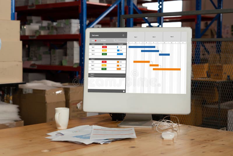 Project Planning Software for Modish Business Project Management Stock ...
