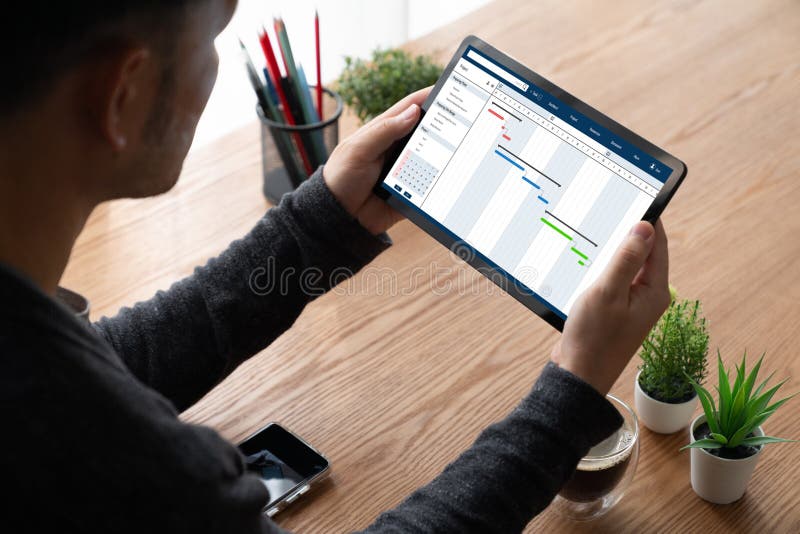 Project Planning Software for Modish Business Project Management Stock ...