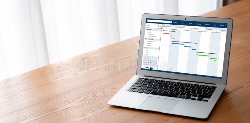 Project Planning Software for Modish Business Project Management Stock ...