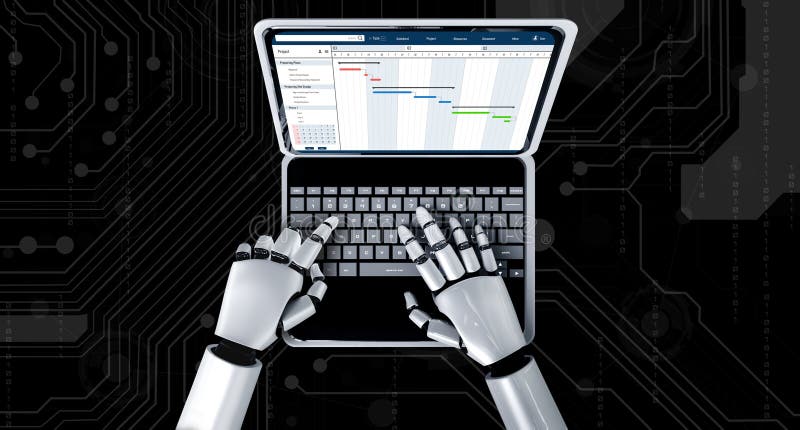 Project Planning Software for Modish Business Project Management Stock ...