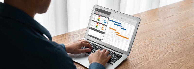 Project Planning Software for Modish Business Project Management Stock ...