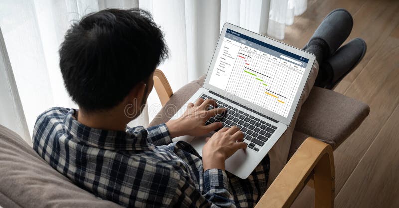 Project Planning Software for Modish Business Project Management Stock ...