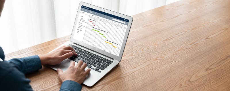 Project Planning Software for Modish Business Project Management Stock ...