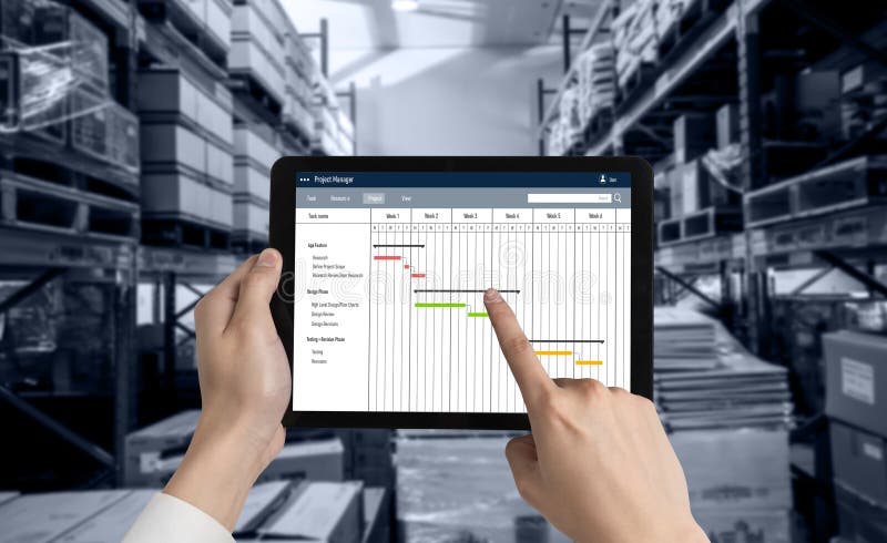 Project Planning Software for Modish Business Project Management Stock ...