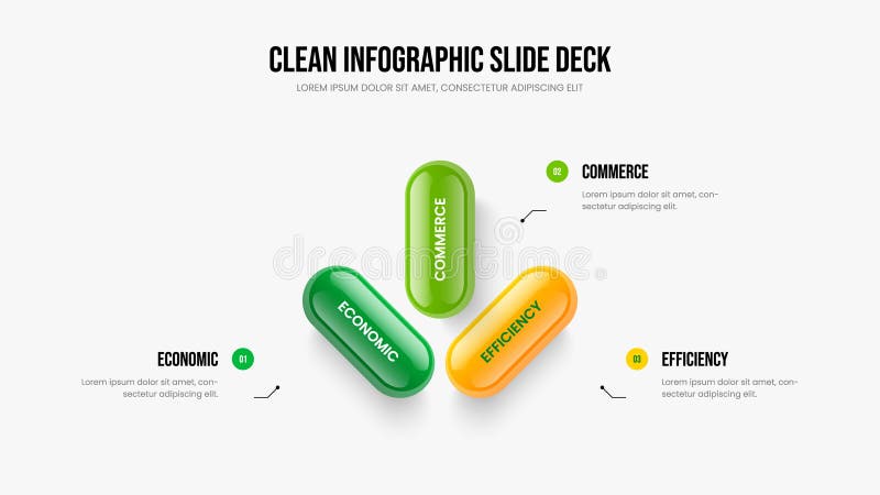 Project Planning 3 Step Diagram Slide Design. Stock Vector ...