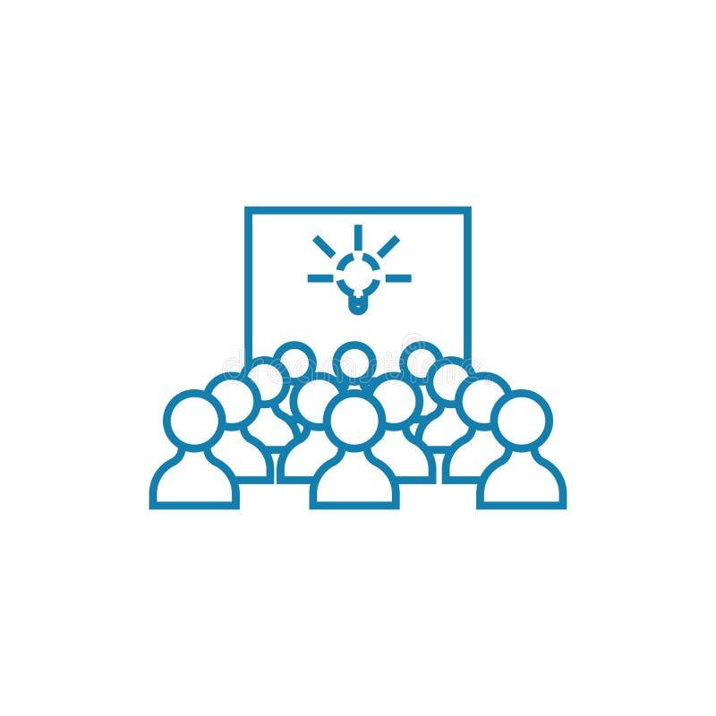 Project Presentation Linear Icon Concept. Project Presentation Line ... Project Presentation Linear Icon Concept. Project Presentation Line ...