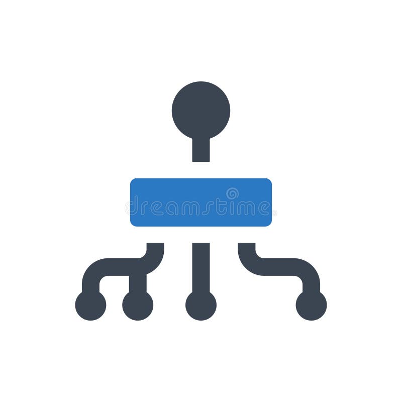 Project Process Planning Icon Stock Vector - Illustration of symbol ...