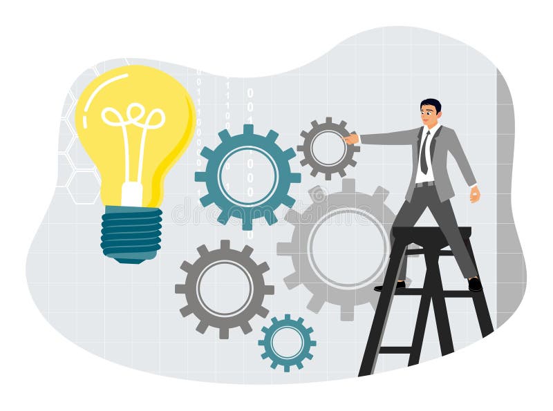 Project Progress or Development To Increase Performance Concept Stock ...