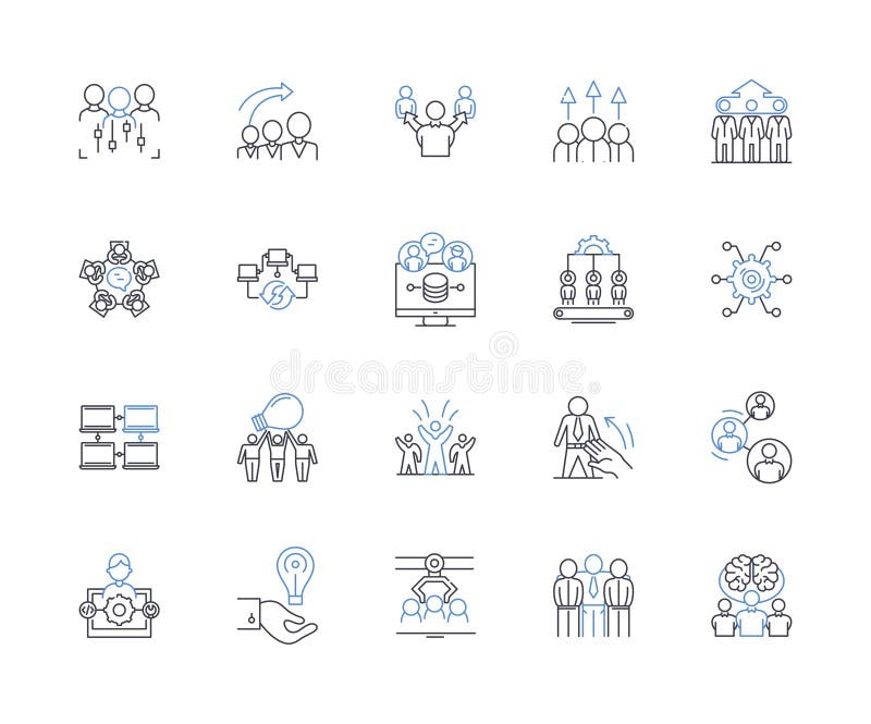 Project Proposal Line Icons Collection. Proposal, Plan, Funding ...