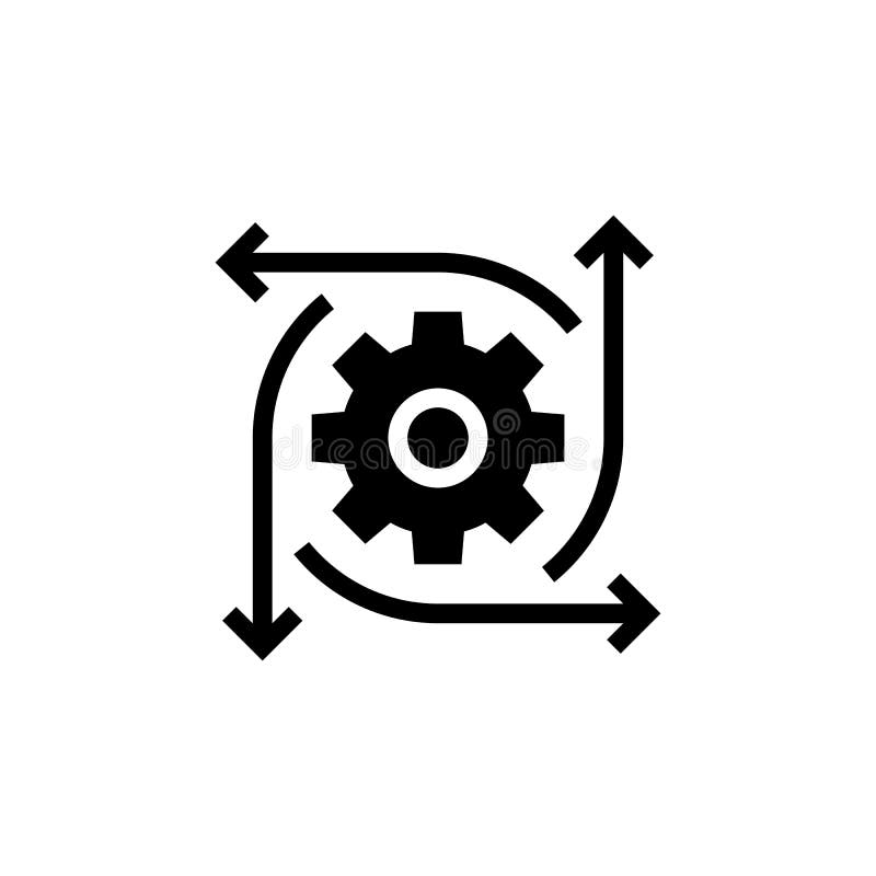 PROJECT REVENUE Icon in Vector. Logotype Stock Illustration ...