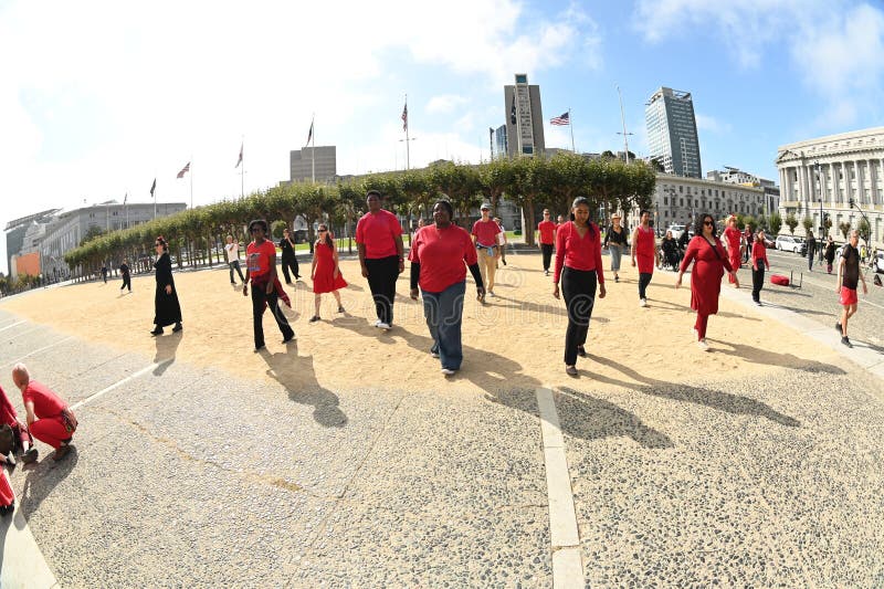We Got the Power the People Vs Project 2025 San Francisco Dancers Practicing 4 Editorial Stock ...