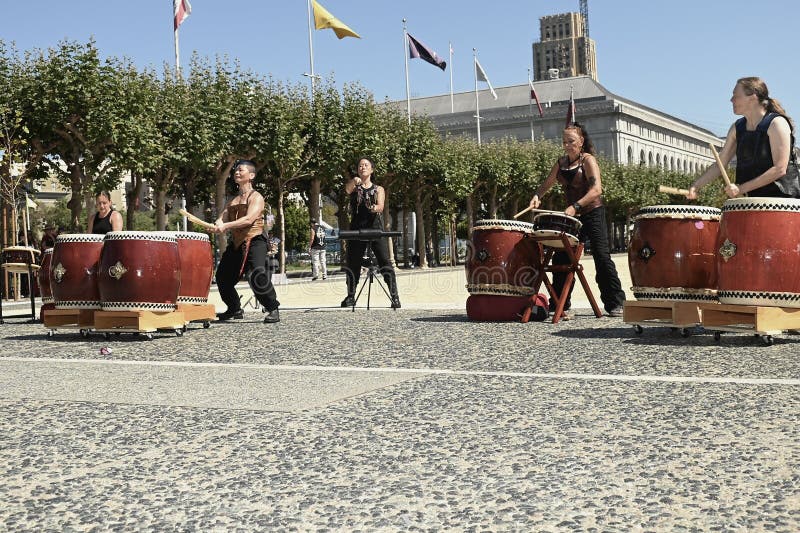 We Got the Power the People Vs Project 2025 San Francisco Drummers Performing 125 Editorial ...