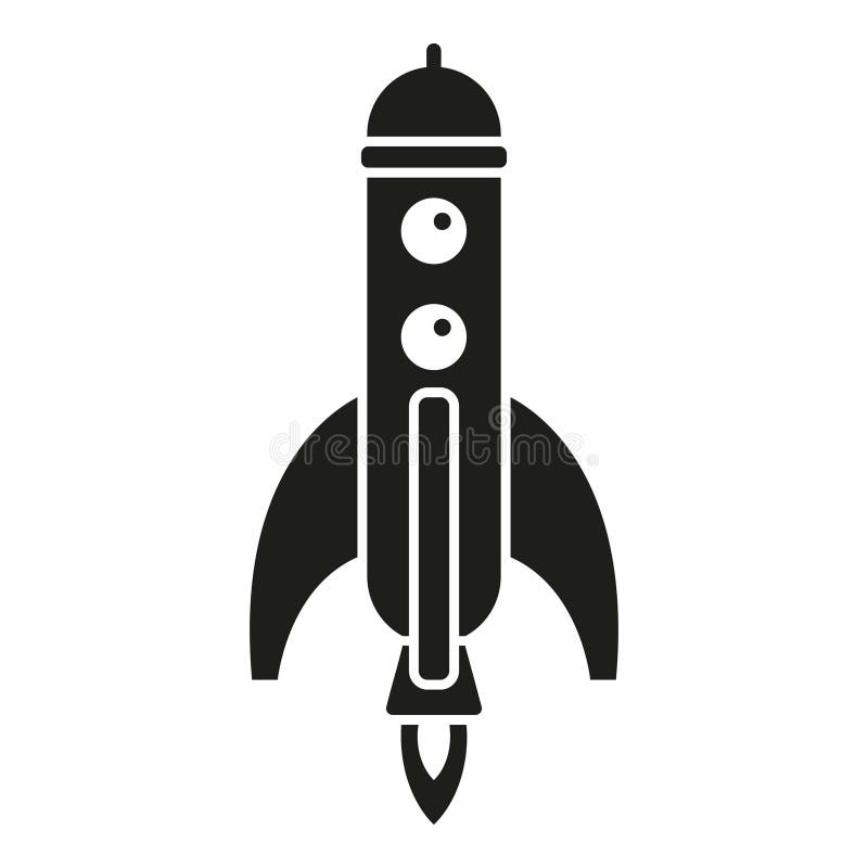 Project Rocket Icon Simple Vector. Space Launch Stock Vector ...