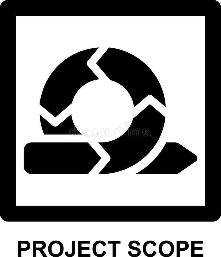 Project Scope, Agile, Scope, Boundary, Framework, Scrum Solid Glyph ...