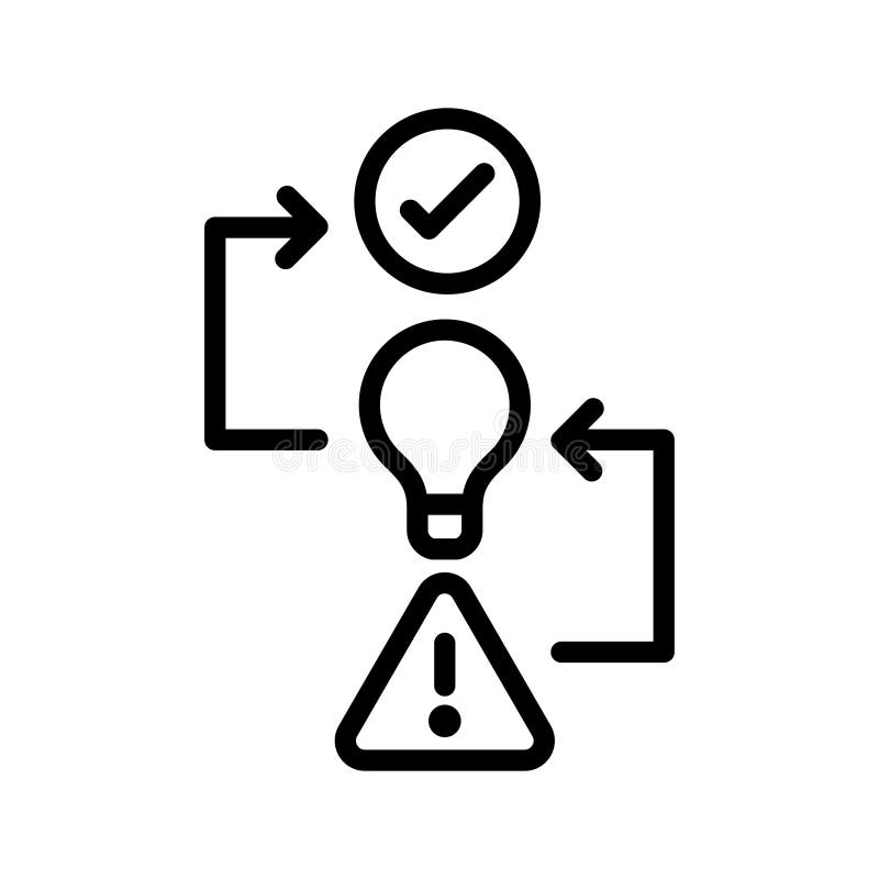 Project Solution icon stock vector. Illustration of solution - 259286910