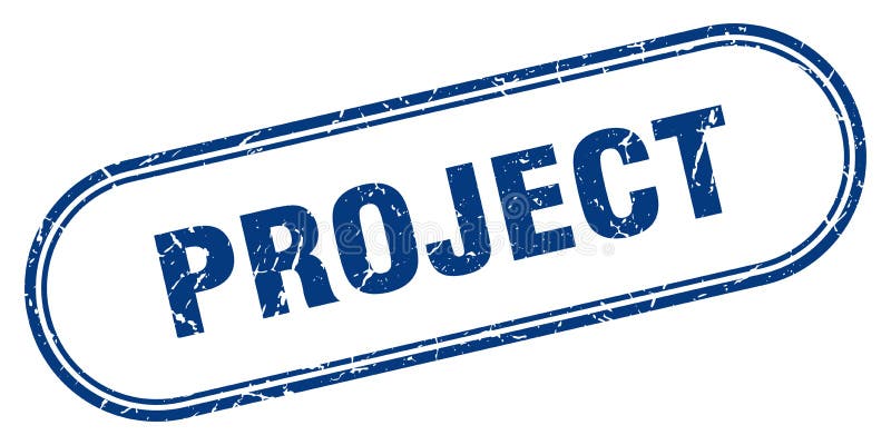 Project Stamp. Project Label. Round Grunge Sign Stock Vector ...