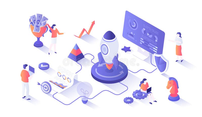 Project Launch Graphic Stock Illustrations – 12,447 Project Launch ...