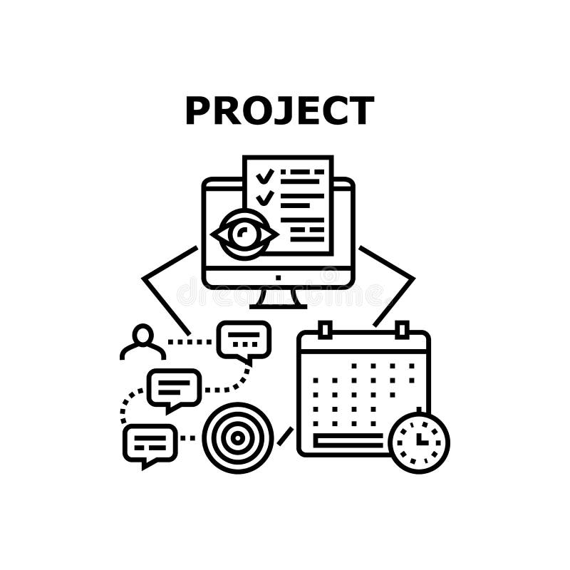 Project Strategy Planning or Business Management Teamwork Tiny Person ...