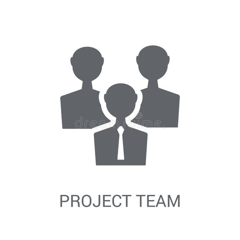 Project Team Linear Icon. Modern Outline Project Team Logo Conce Stock ...