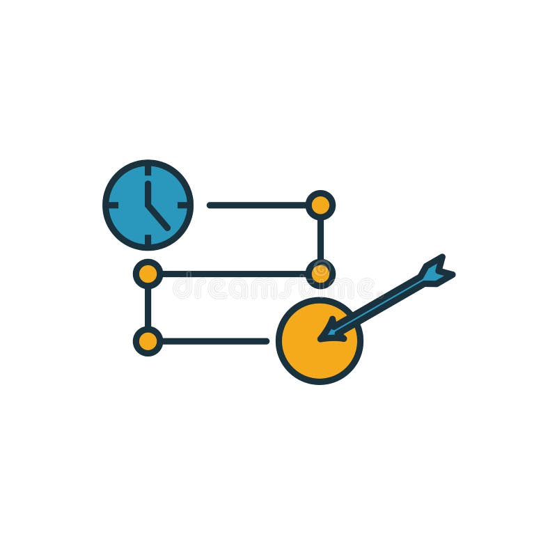 Project Timeline Icon Set. Four Simple Symbols in Diferent Styles from ... Project Timeline Icon Set. Four Simple Symbols in Diferent Styles from ...