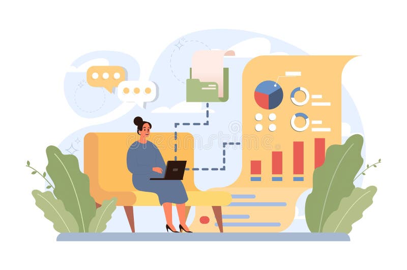 Project Tracking Concept. Successful Business Project Planning Stock ...