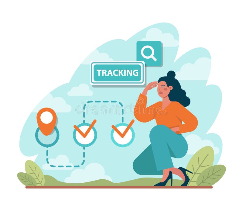 Project Tracking Concept. Successful Business Project Planning Stock ...