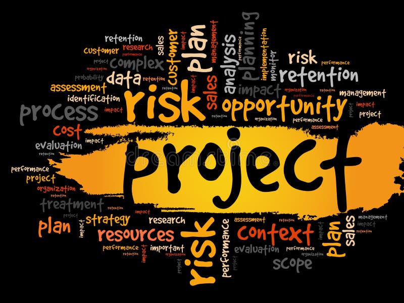 Project word cloud stock illustration. Illustration of company - 200062592