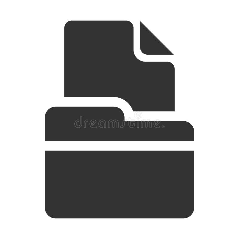 Projectdocumentpictogram vector illustratie. Illustration of project ...
