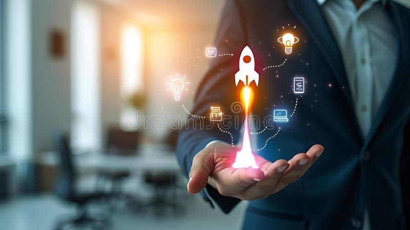 2025: Projected Growth and Success Stock Illustration - Illustration of ...