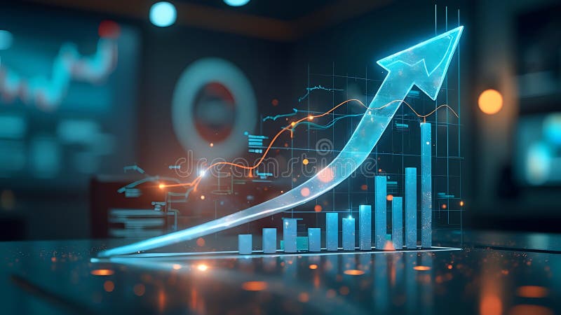 2025: Projected Growth and Success Stock Illustration - Illustration of ...