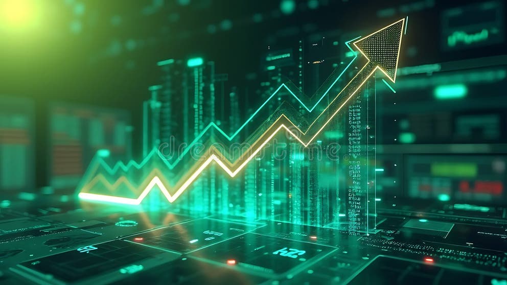 2025: Projected Growth and Success Stock Illustration - Illustration of ...