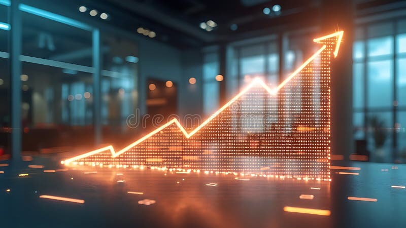 2025: Projected Growth and Success Stock Illustration - Illustration of ...