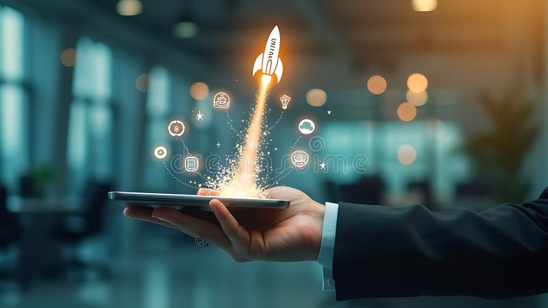 2025: Projected Growth and Success Stock Illustration - Illustration of ...