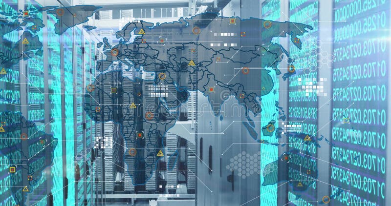 Projecting Transparent Network Overlay Across Data Center Server Racks, with Binary Code Streams ...