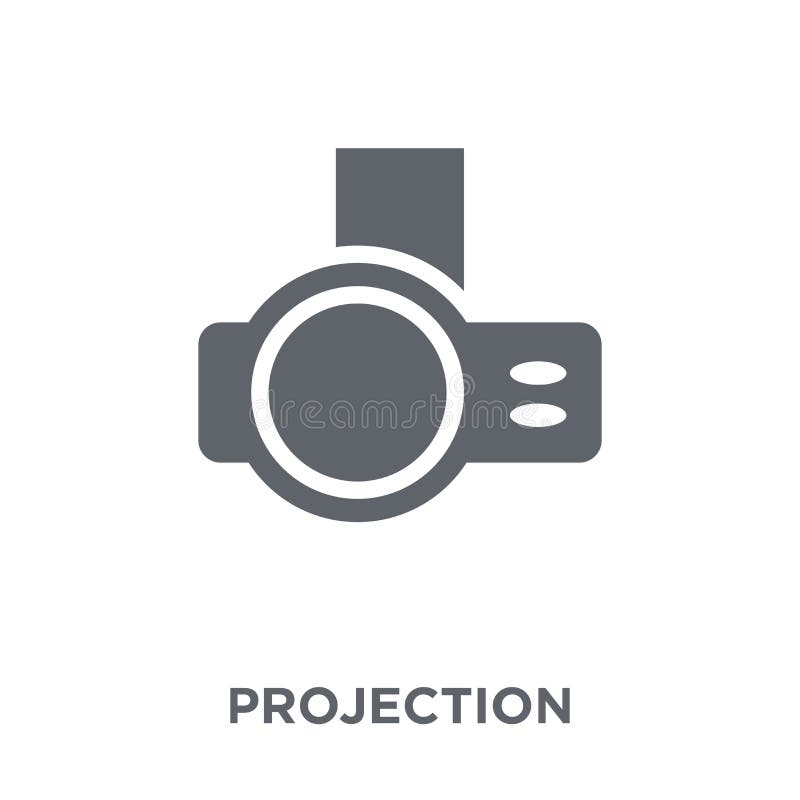 Projection Icon from Collection. Stock Vector - Illustration of project ...