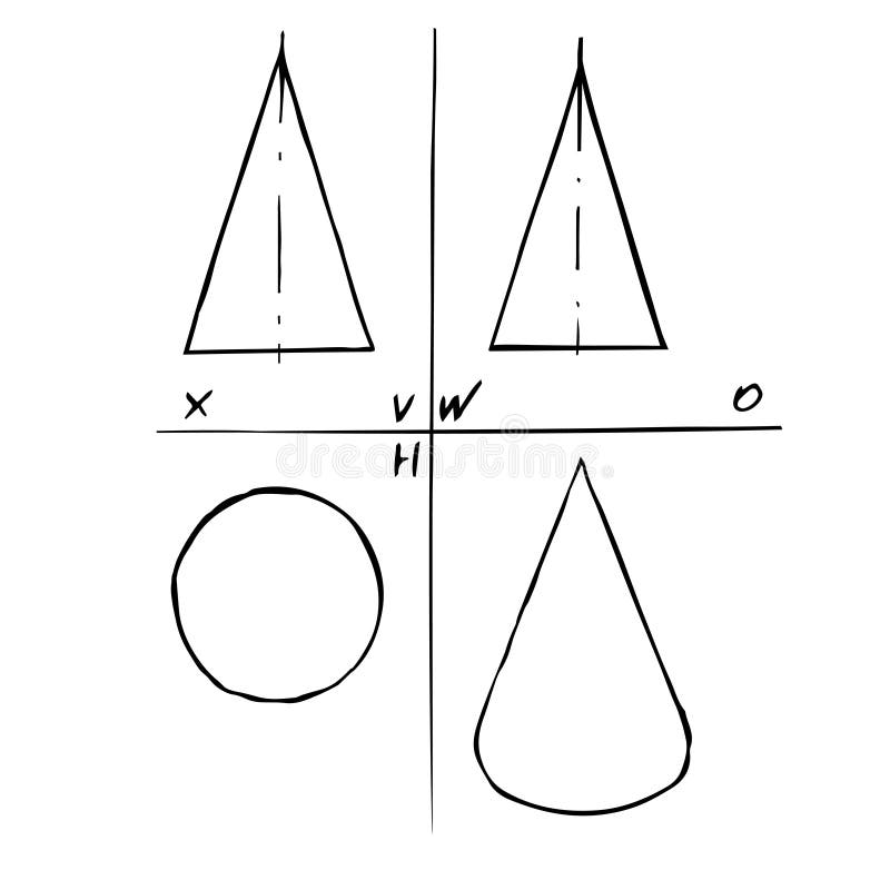 How To Draw A 3d Cone How To Make A 3D Cone Shape | Sciencing