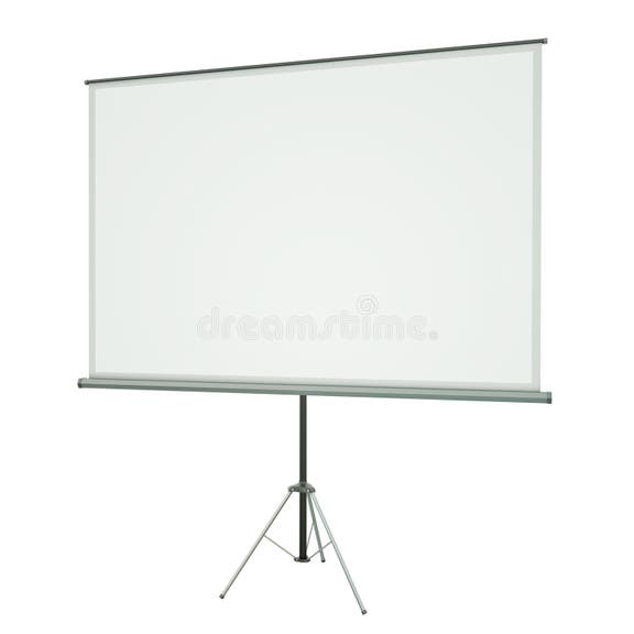 Blank Portable Projection Screen Stock Illustrations – 832 Blank ...