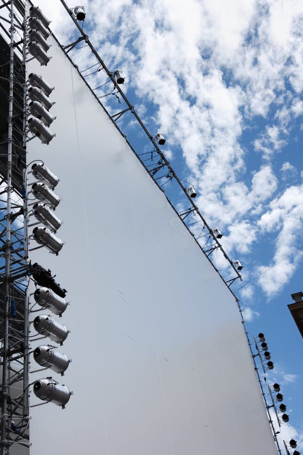 Projection Screen in the Boardroom with Overhead Projector Stock Image ...