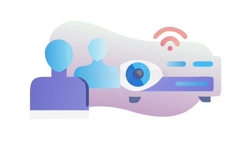 Projection Screen, Business Presentation, Multimedia Display, Vector ...