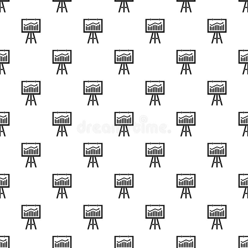 Projection Screen with a Graph Pattern Stock Vector - Illustration of ...